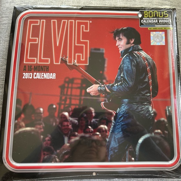 Wall Decor | Vintage Nwt Elvis Photo Calendar | Poshmark